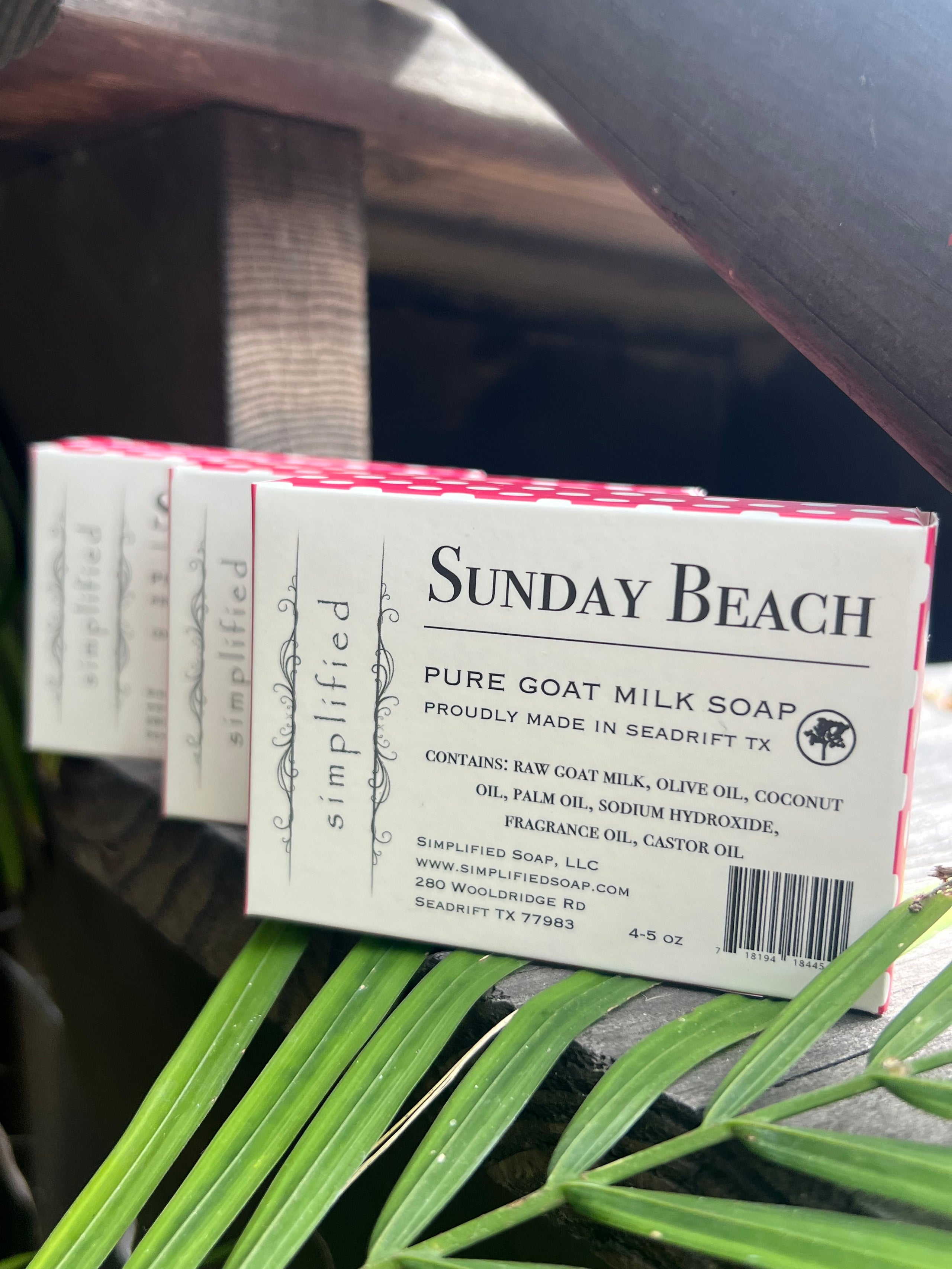 Sunday Beach Goat Milk Bar Soap | Saltwater Hippie