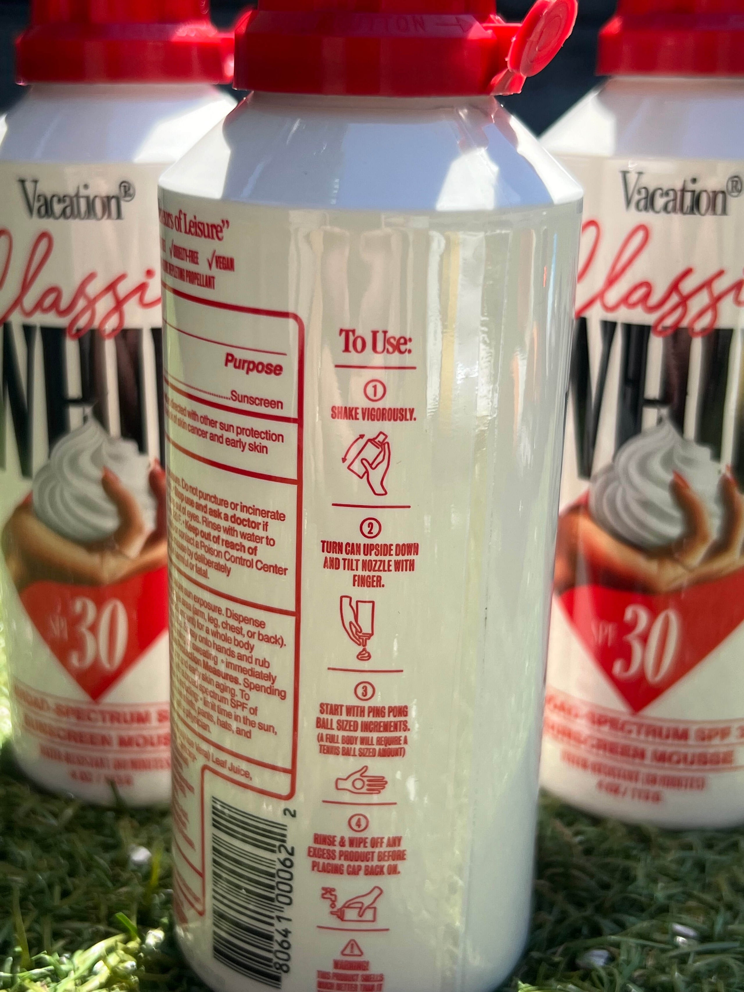 Vacation Classic Whipped Sunscreen SPF 30 - 4OZ | Saltwater Hippie